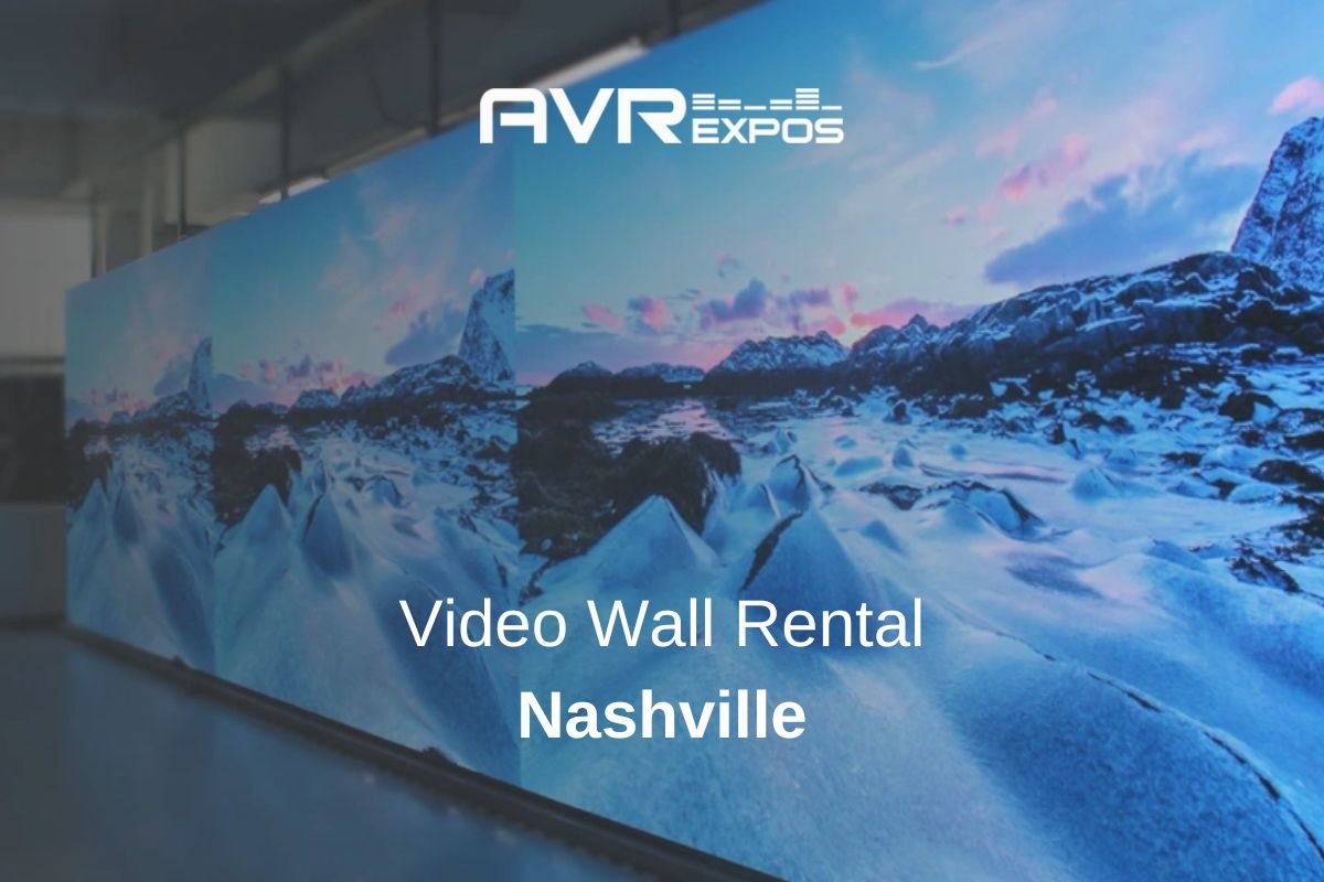 Video Wall Rental Nashville | LED Video Wall Rental | AVR Expos